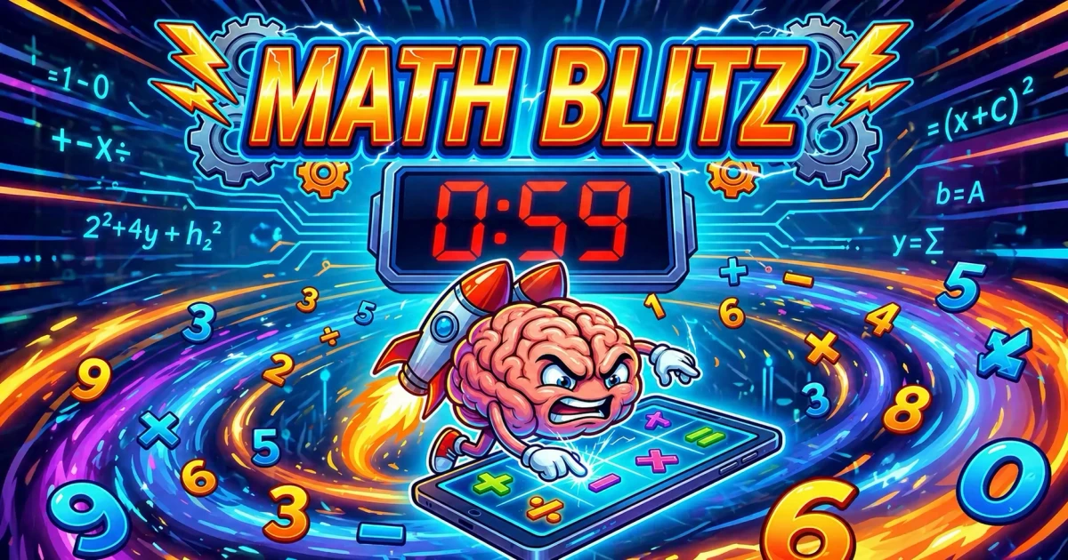 Play Free Math Games Online - Math Blitz | Rodeyo